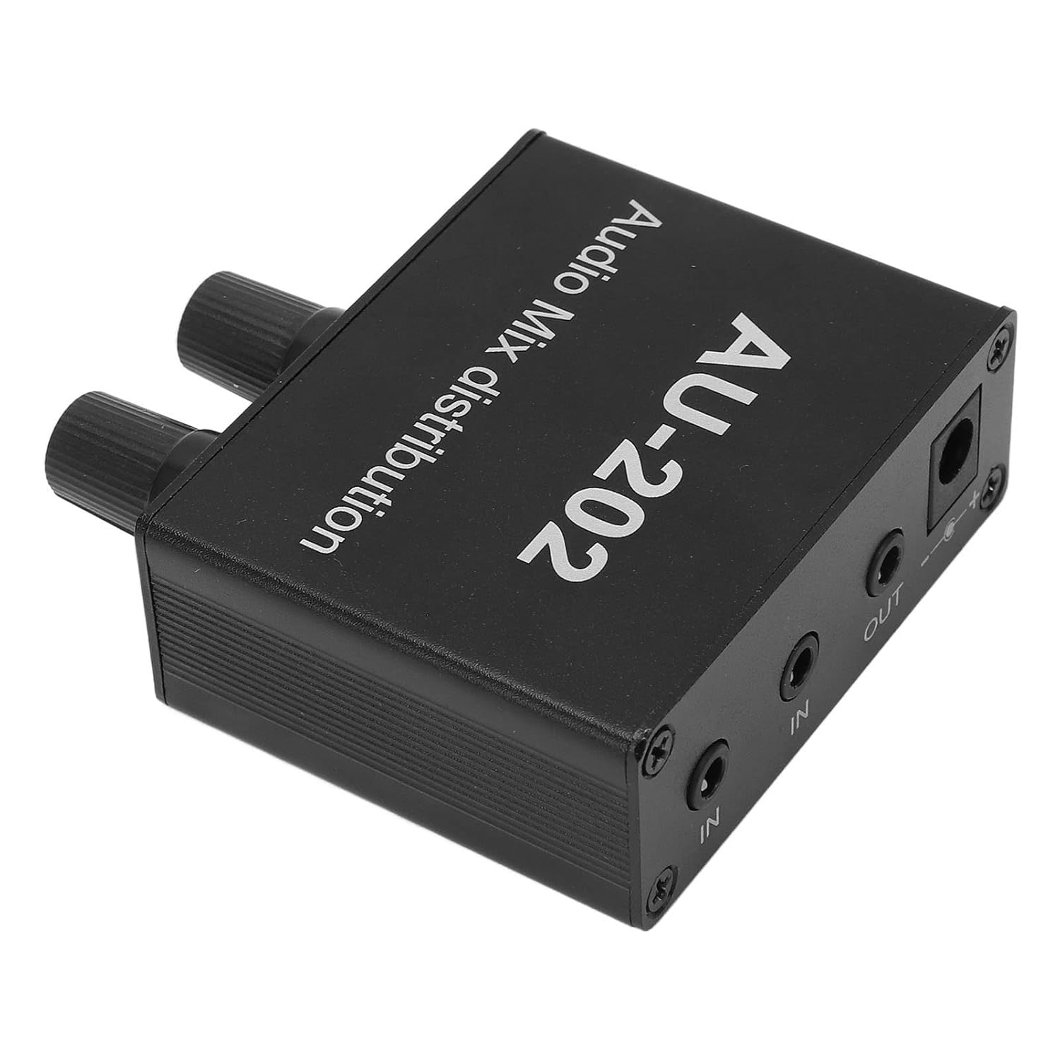 Amazon.com: Audio Converter, 2 in 2 Out Audio Mixer Box 3.5mm Jacks DC5 ...