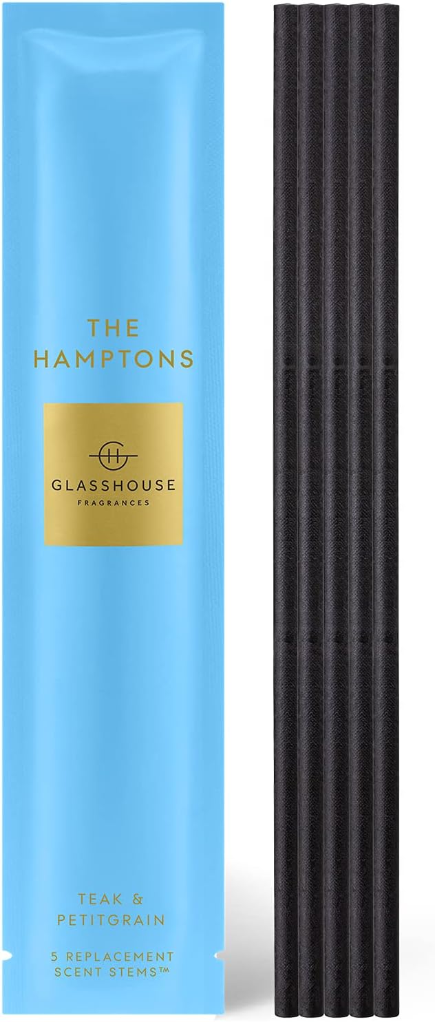 Amazon.com: Glasshouse Fragrances The Hamptons Replacement Scent Stems ...