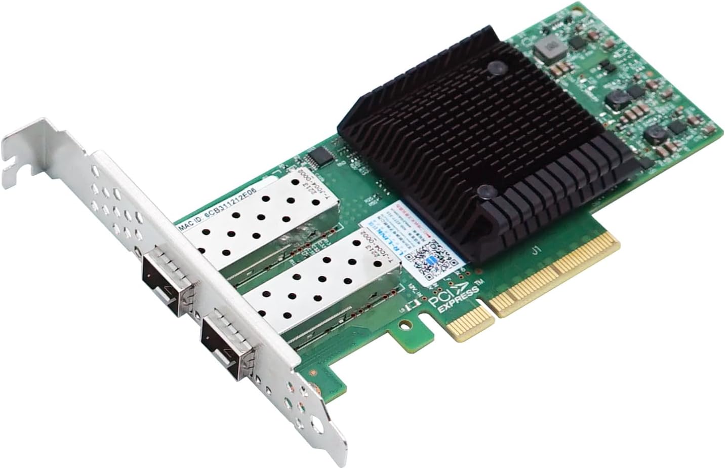 Amazon.com: 25GbE NIC Network Card with Mellanox ConnectX-4 Chipset,Dual-SFP28 Ports PCI Express ...