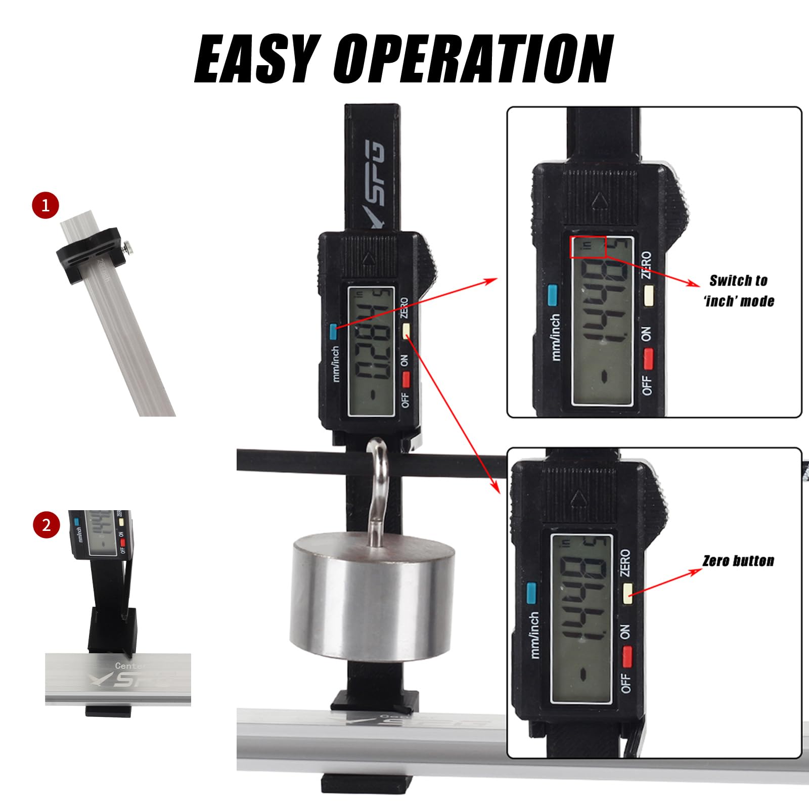 Snapklik.com : SOPOGER Archery Arrow Spine Tester Electronic Carbon ...