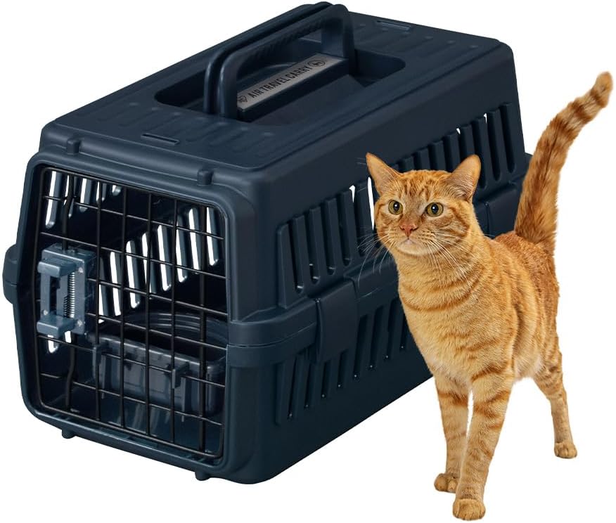 Amazon.co.jp: アイリスオーヤマ エアトラベルキャリー ATC-460 ネイビー SSサイズ : ペット用品