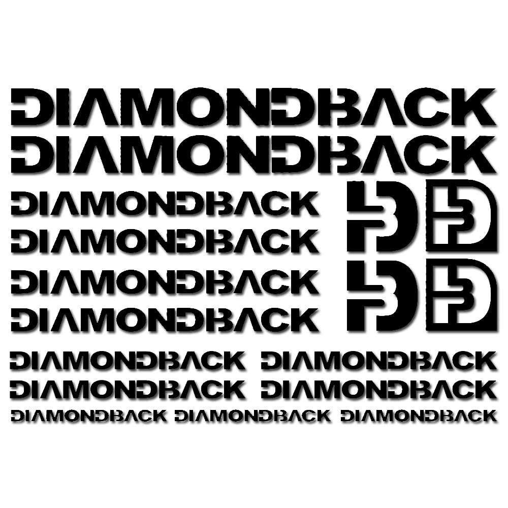 Amazon.com: For DIAMONDBACK Bike Frame Vinyl Bicycle Die Cut ...