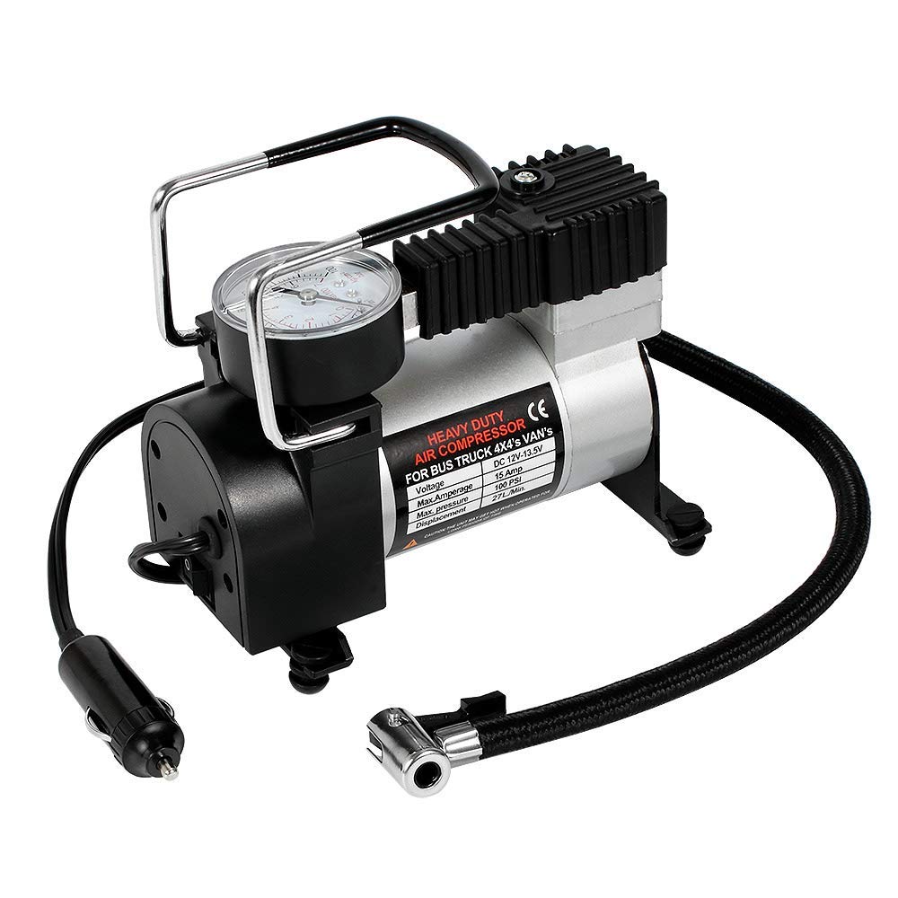 Buy SZONE® DC 12V Heavy Duty Air Compressor 150 PSI Portable Pump Mini ...