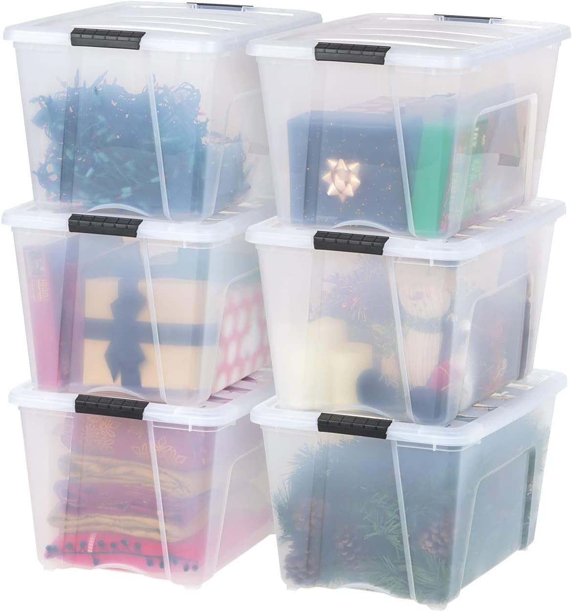 Amazon.com: IRIS USA, Inc. IRIS USA TB-56D STACK & PULT Storage Box, 53 ...
