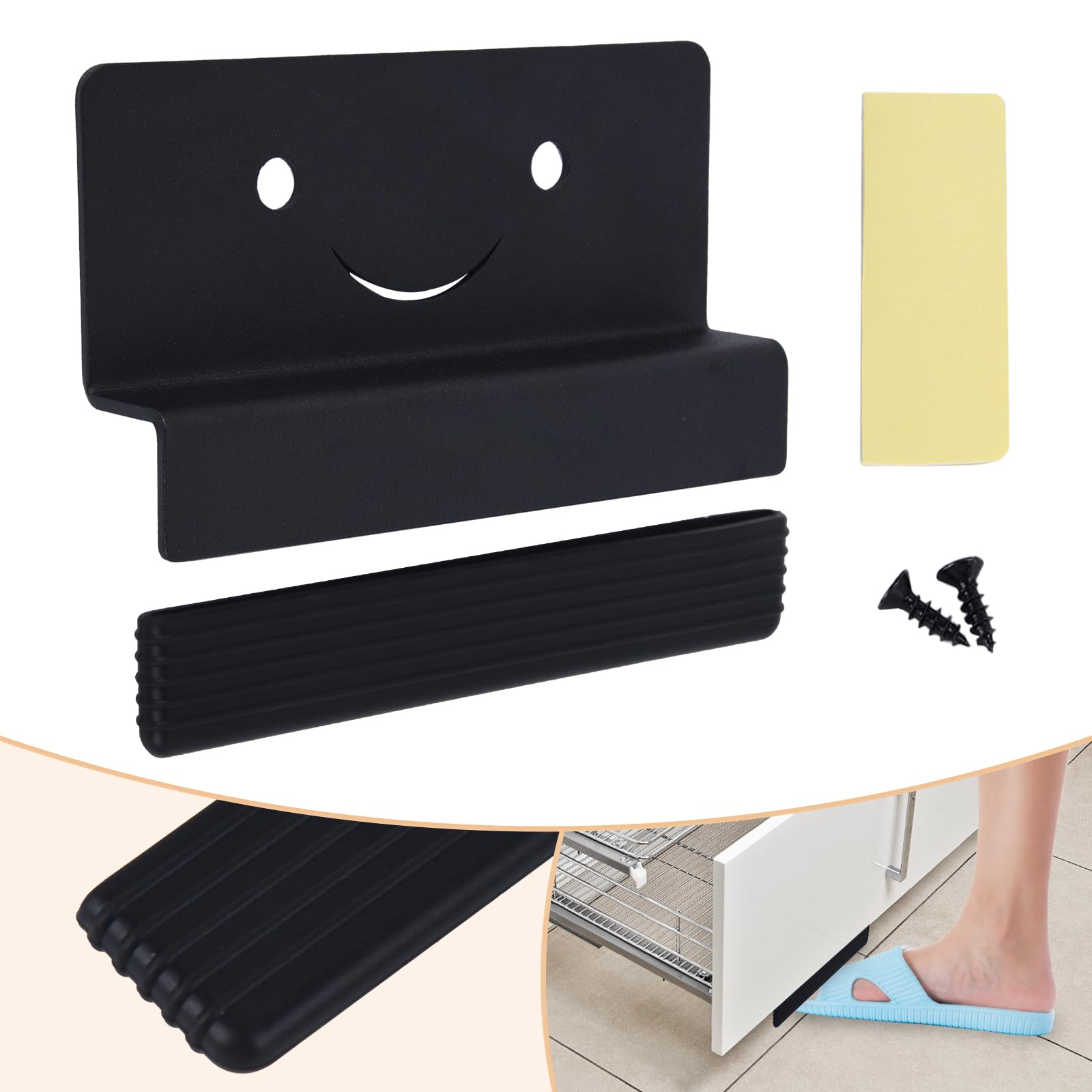 HDHEUBK Foot Pull for Trash Cabinet Drawer, Cabinet Foot Pull for Trash ...