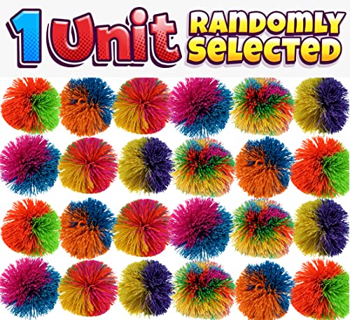 Bandy Ball Rubber String Spike Ball (1 Ball Random Selected Color) JA ...