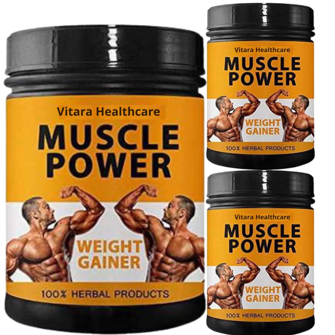 Muscle Power | Body Weight Gain Supplement | Increase Muscle Strength ...