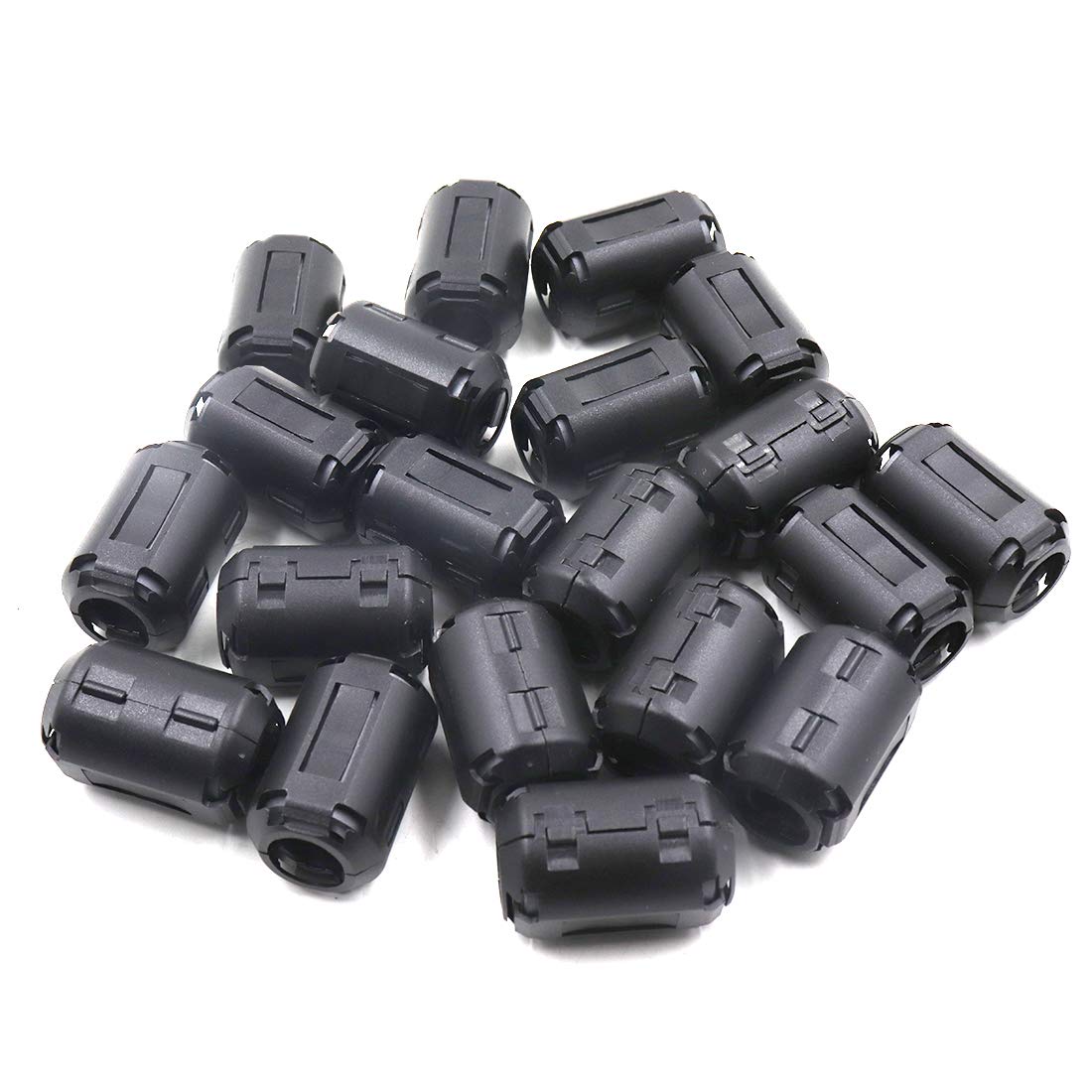 Buy Mecion 20 Pcs Clip-on Ferrite Cores Noise Filter Cable Ring for ...