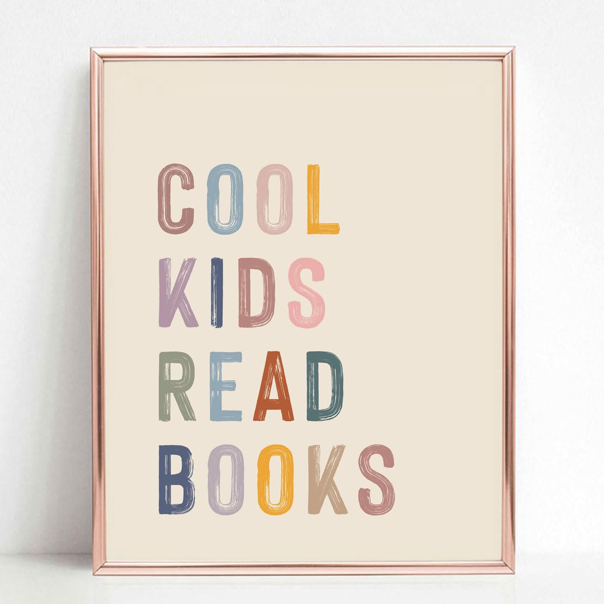Snapklik.com : Cool Kids Read Books, Reading Quote Sign, Playroom ...