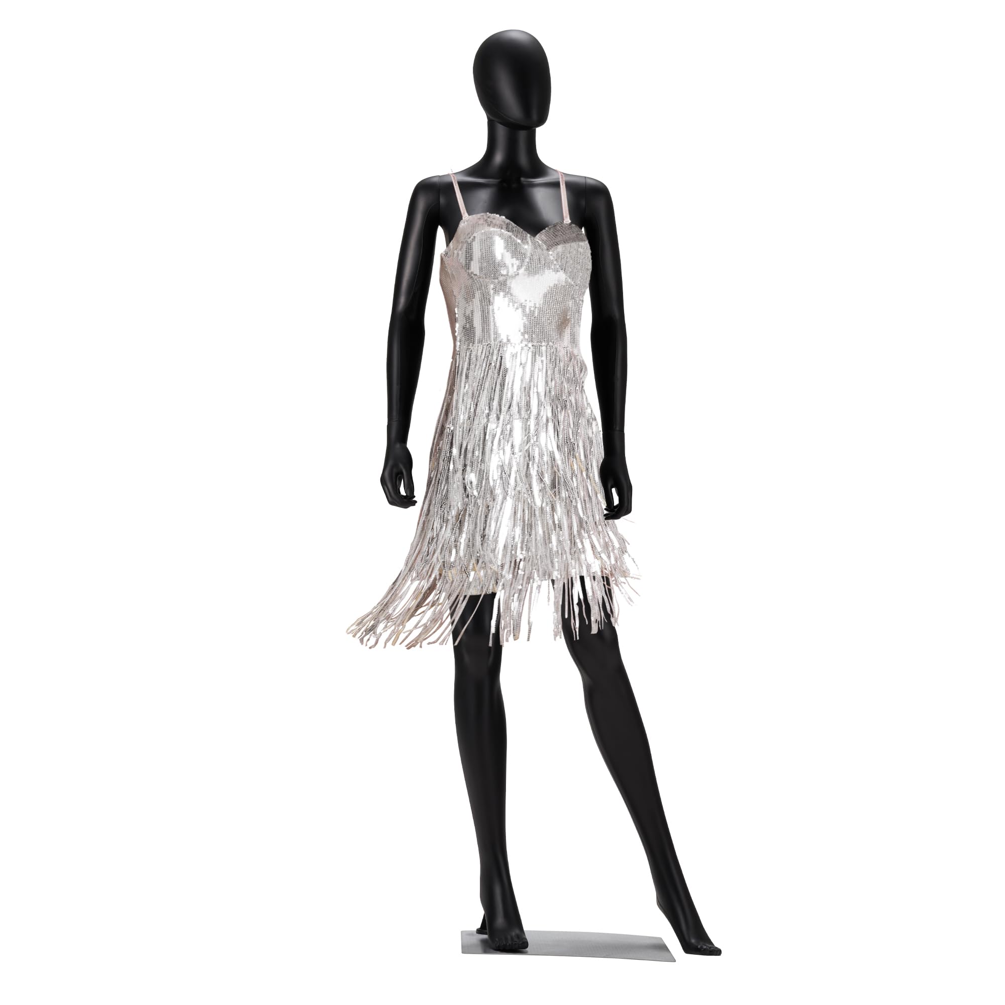 Amazon.com: Spurgehom 70" Female Mannequin Torso Dress Form Adjustable ...