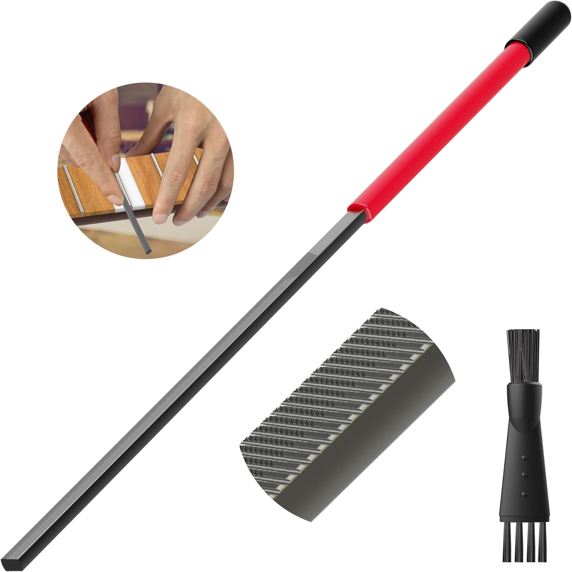 Amazon.com: Tanstic 12Pcs Premium Guitar Luthier Tool Set Includes Fret ...