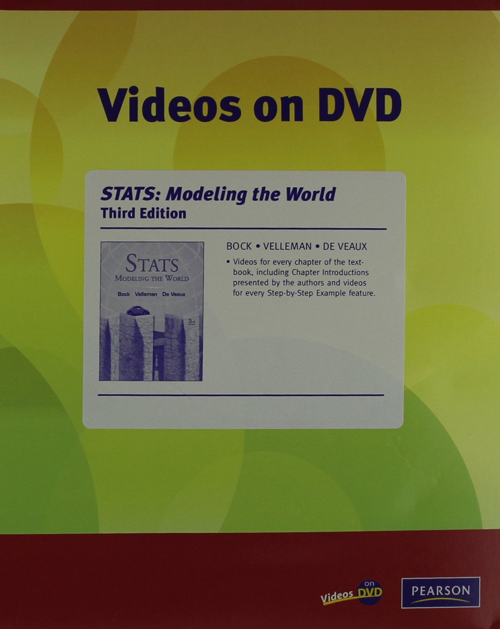 Amazon.com: Videos on DVD for Stats: Modeling the World: 9780321571038 ...