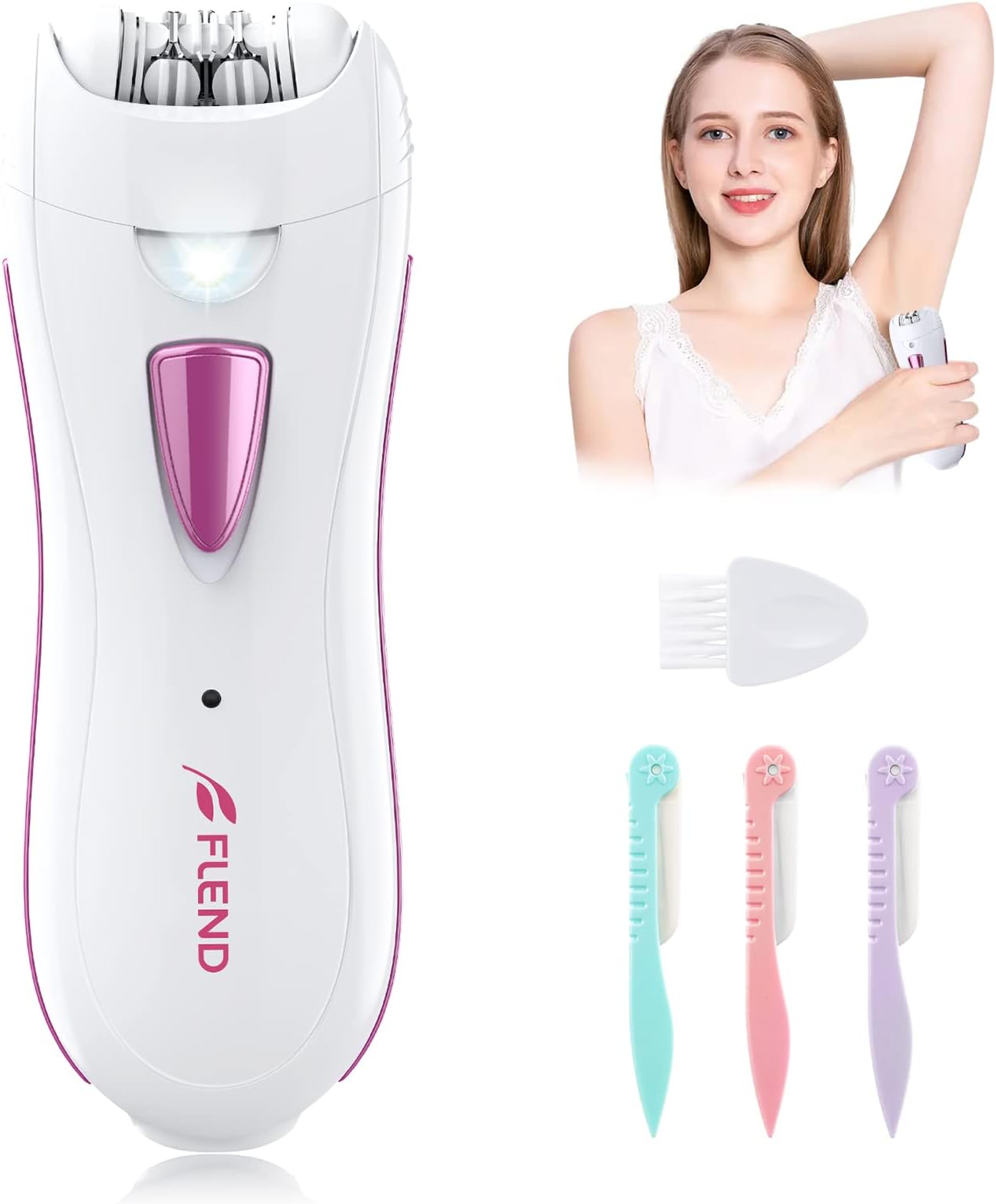 Amazon.com : Epilator Smooth Glide Epilator for Women Face Rechargeable ...