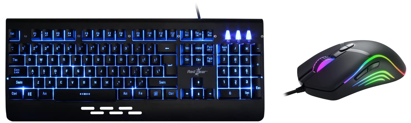 Amazon.in: Buy Redgear Blaze Semi-Mechanical Wired Gaming Keyboard with ...