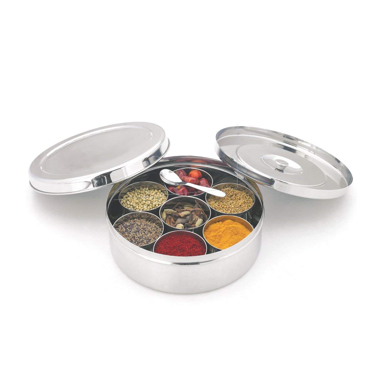 Buy Vinod Stainless Steel Masala Dabba - Multicolor Online at Low ...