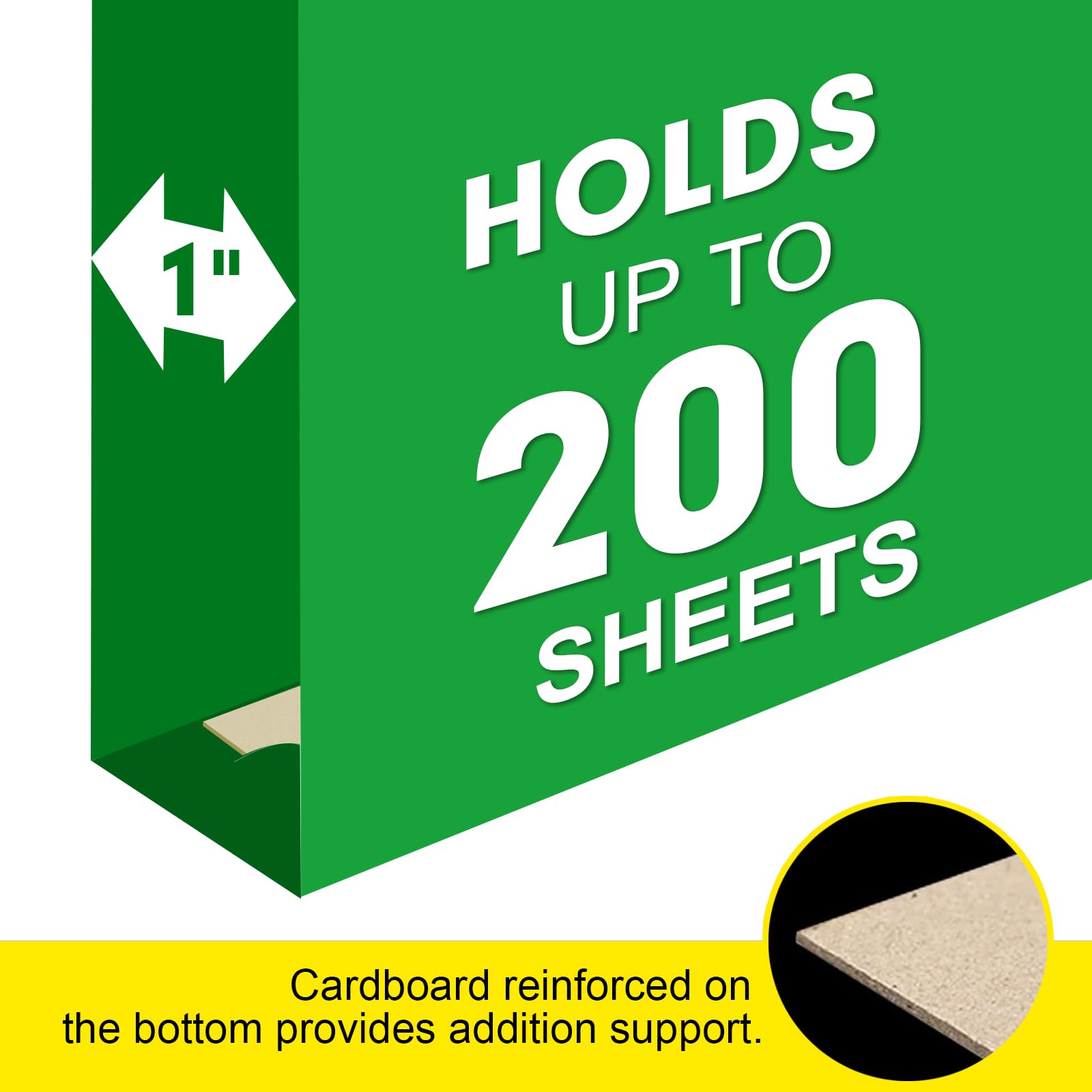 Snapklik.com : HERKKA Extra Capacity Hanging File Folders, 60 Pack ...