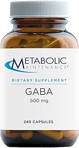Amazon.com: Metabolic Maintenance GABA 500mg (Gamma Aminobutyric Acid ...