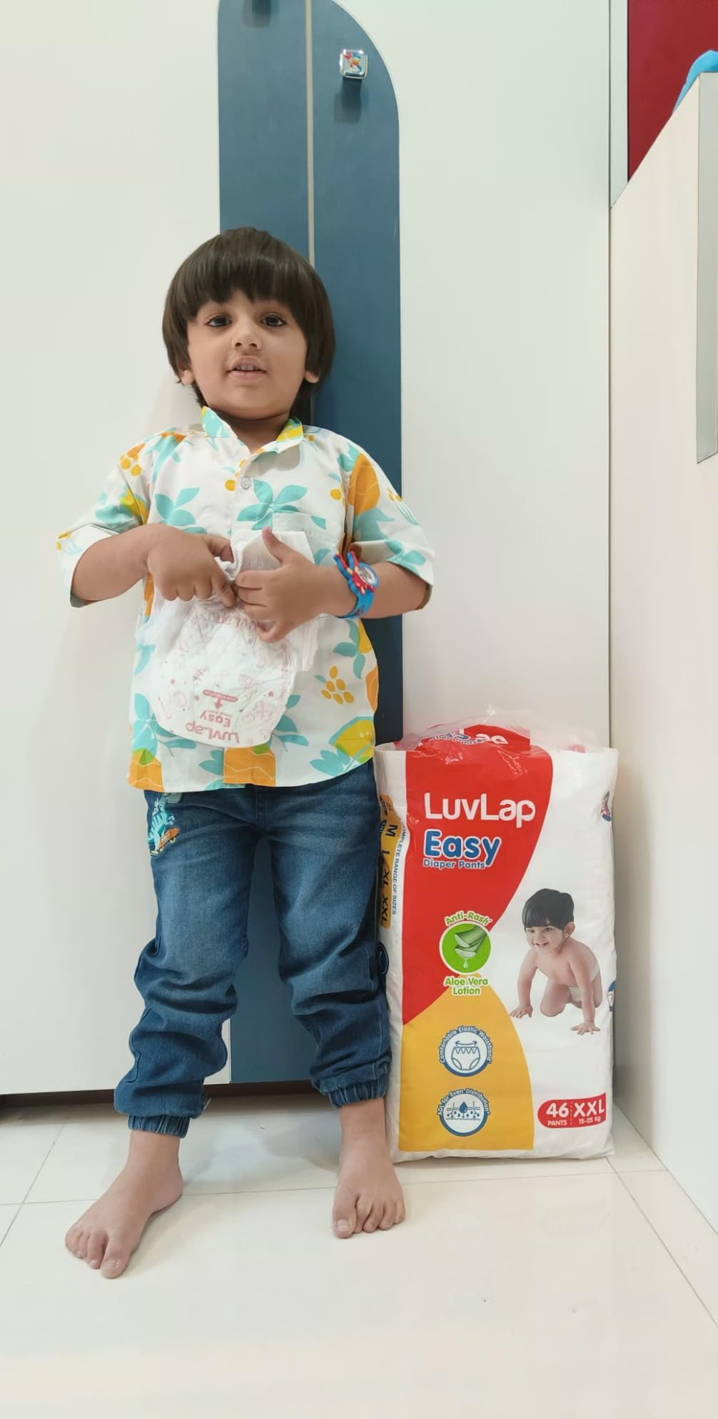 Buy LuvLap Easy Diaper Pants, XL, Pack of 54, for babies upto 12-17Kg ...