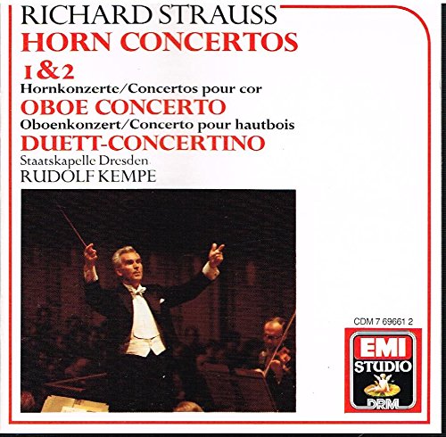 Richard Strauss: Horn Concertos 1 & 2 / Oboe Concerto / Duett-Concertino - Amazon.com Music