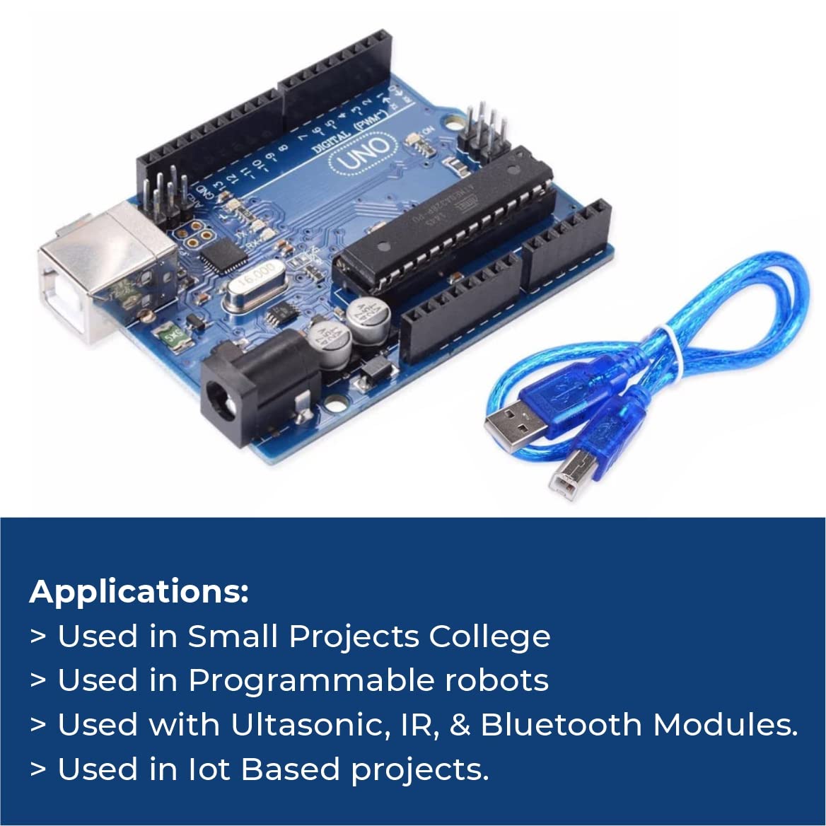 Sparklebox Programmable Microcontroller with USB wire| Arduino Uno with ...