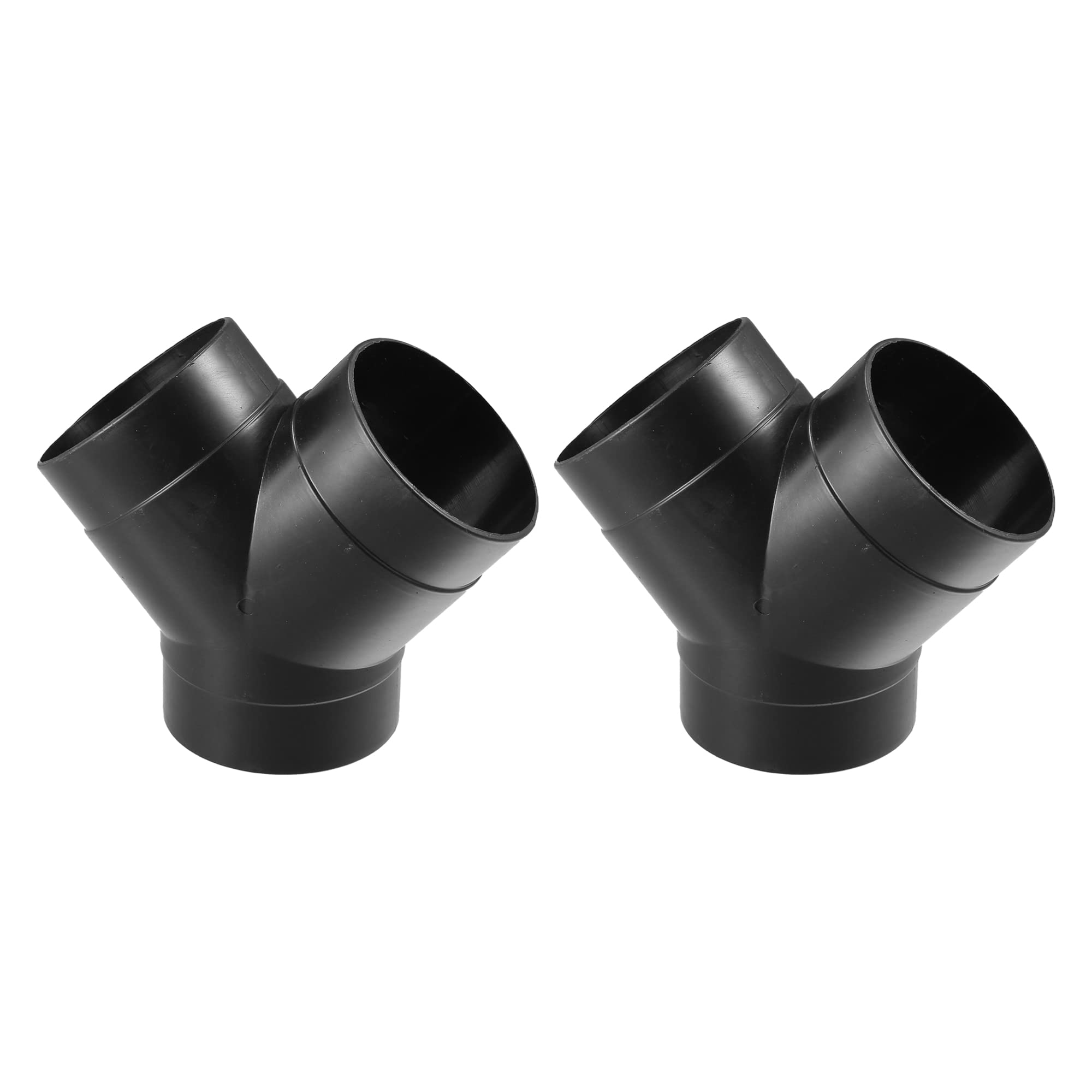 Amazon.com: A ABSOPRO Y Piece Duct Air Ducting Connector Straight Air ...