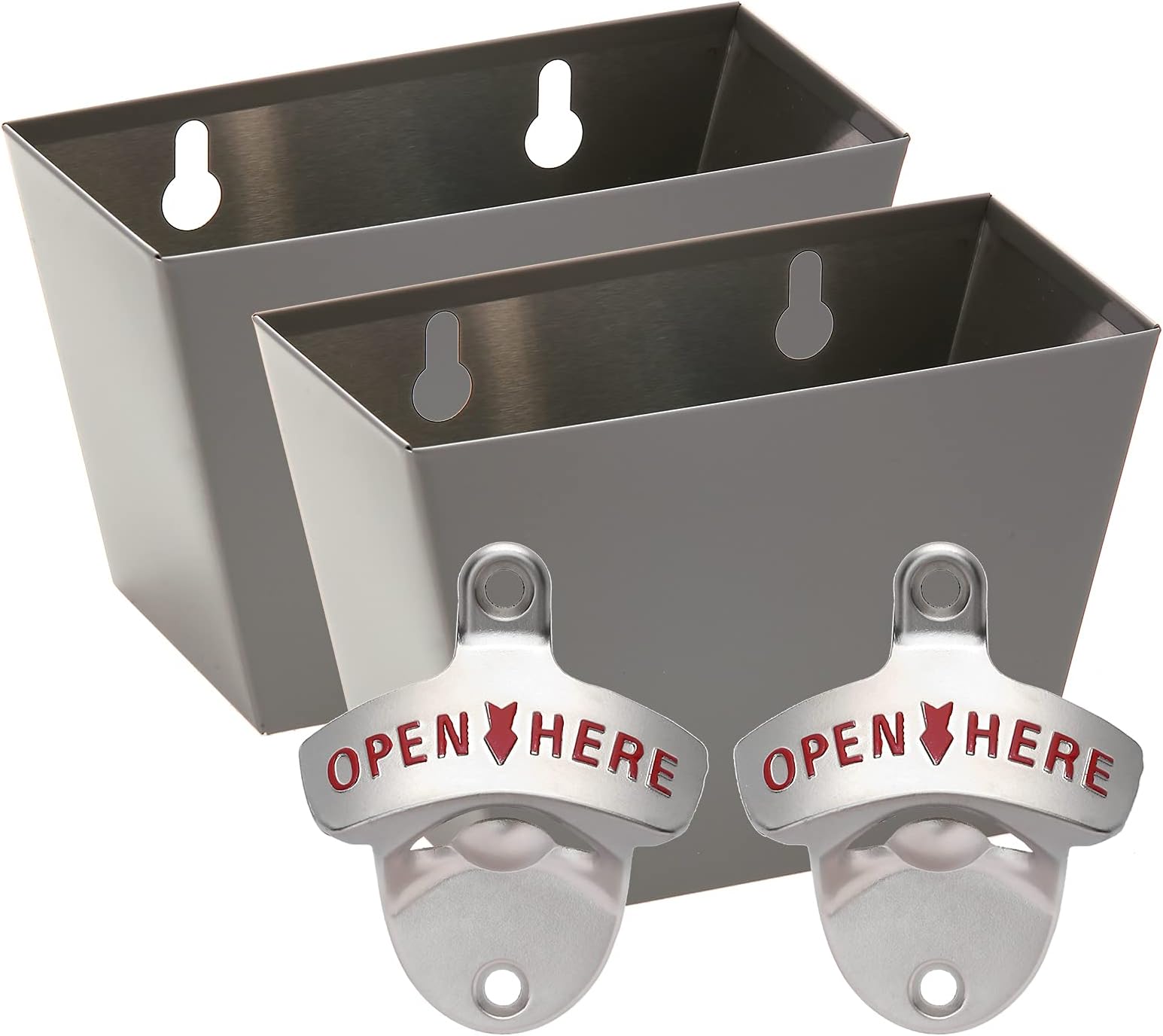 Amazon.com: MAGCAP Magnetic Wall Mounted Bar - Style Bottle Opener and ...