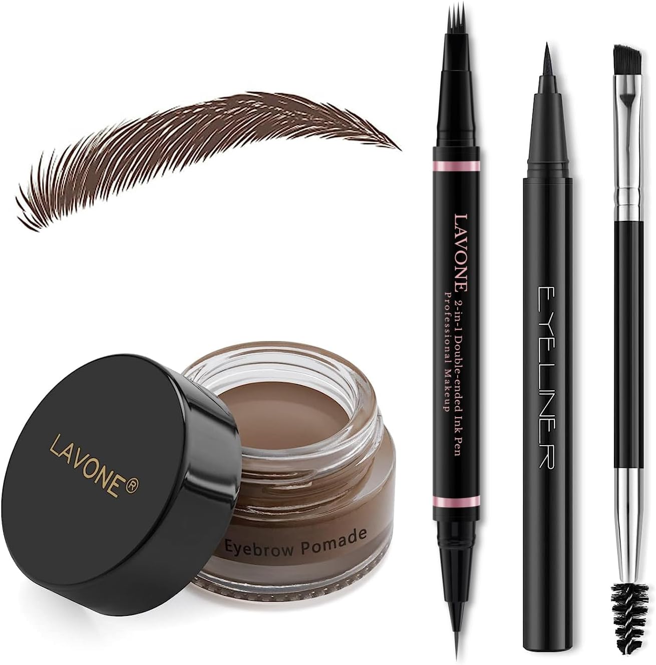 Amazon.com : BrowPro Eyebrow Stamp (Official) Simone Powder Seal ...