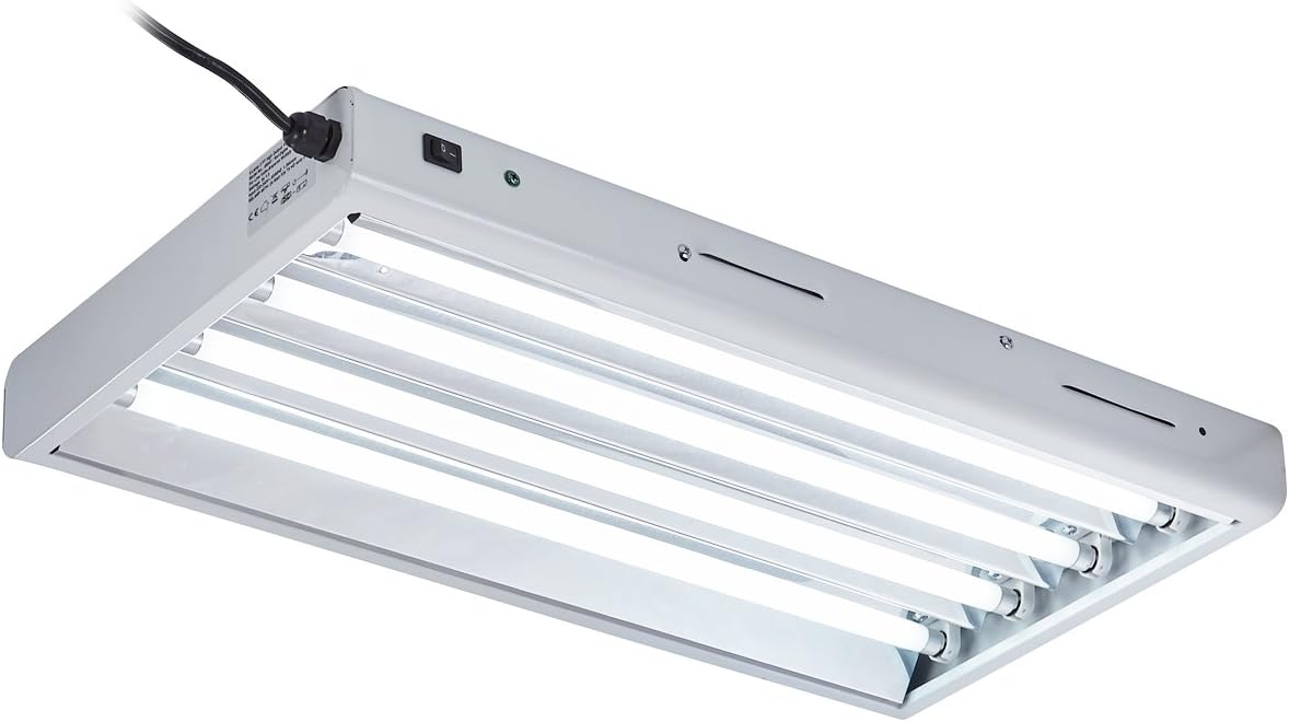 Amazon.com : Hongruilite 2FT / 4FT T-5 HO Fluorescent Lighting Kit 4/6 ...