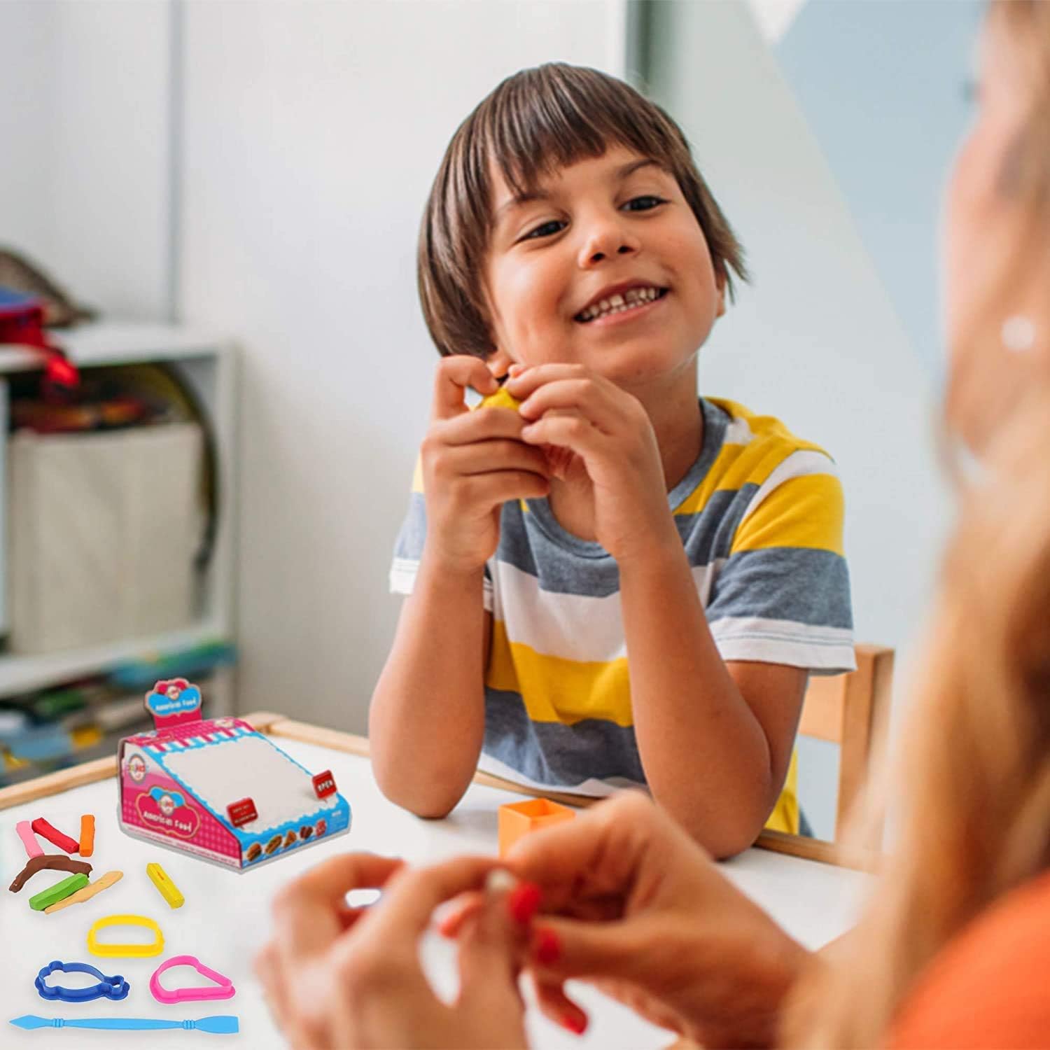 Playkidiz 3 Pack Polymer Clay Modeling Crafts Kit for Children, Super ...