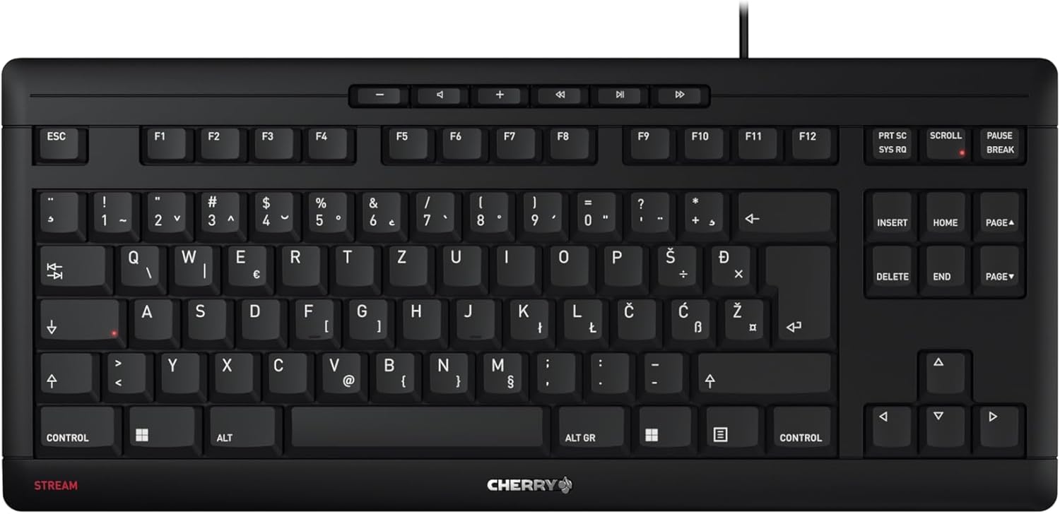 teclado CHERRY Stream Teclado con cable TKL sin Spain | Ubuy