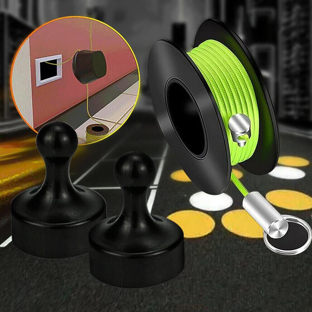 Snapklik.com : 1Set Magnetic Wire Puller Wiremag Puller Magnetic Cable ...