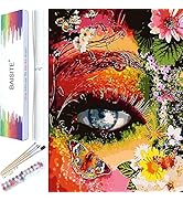 Amazon.com: BAISITE Paint by Numbers Kit for Adults Beginners,16" Wx20 ...