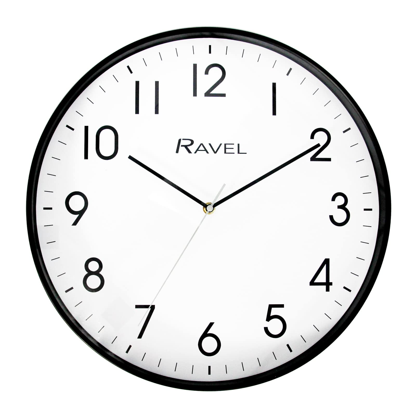 Ravel - Modern 40cm Office and Kitchen Wall Clock - Analogue Quartz ...