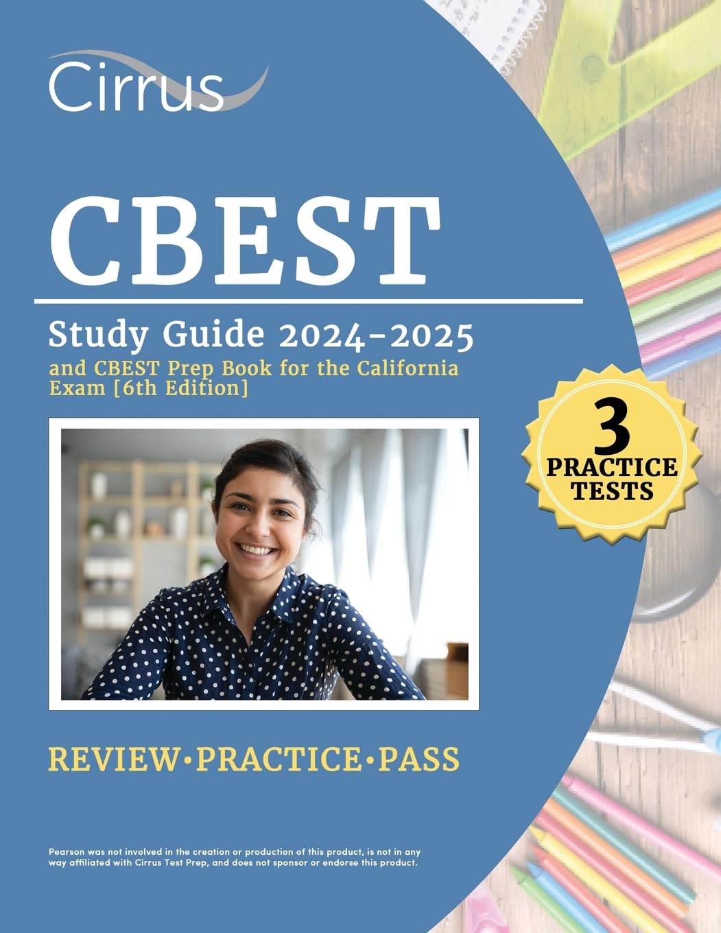 CBEST Study Guide 2024-2025: 3 Practice Tests and CBEST Prep Book for ...