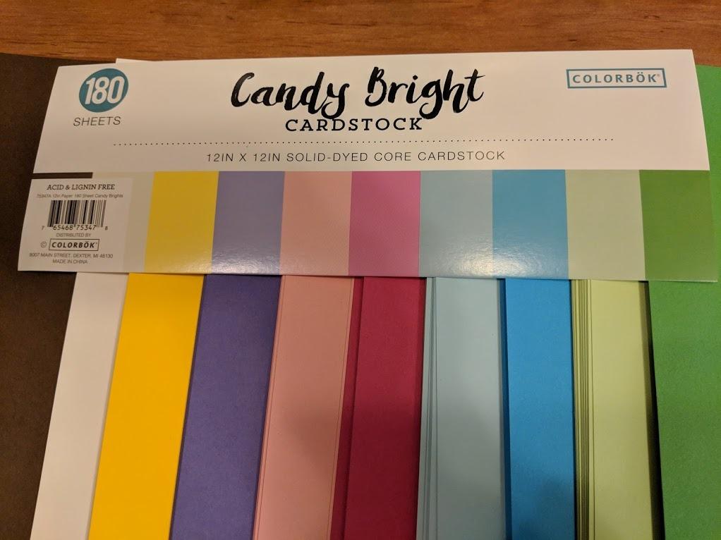 Amazon.com: ColorBok 75347 Mega Paper Pack, Candy Bright, 12" x 12"