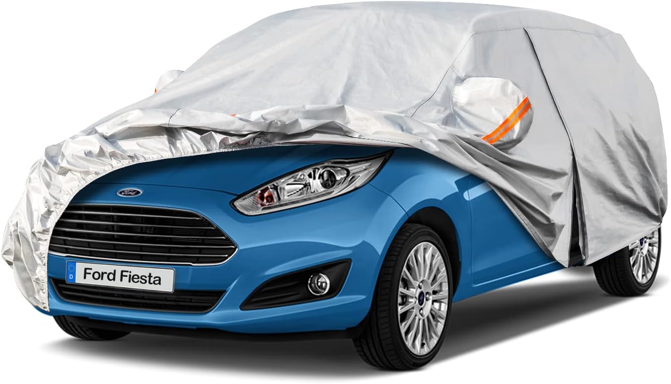 Kayme 6 Layers Hatchback Car Cover Waterproof Breathable, Custom Fit ...