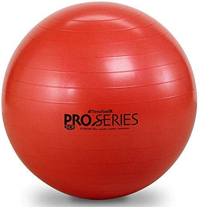 TheraBand Exercise Ball, Professional Series Stability Ball with 55 cm ...