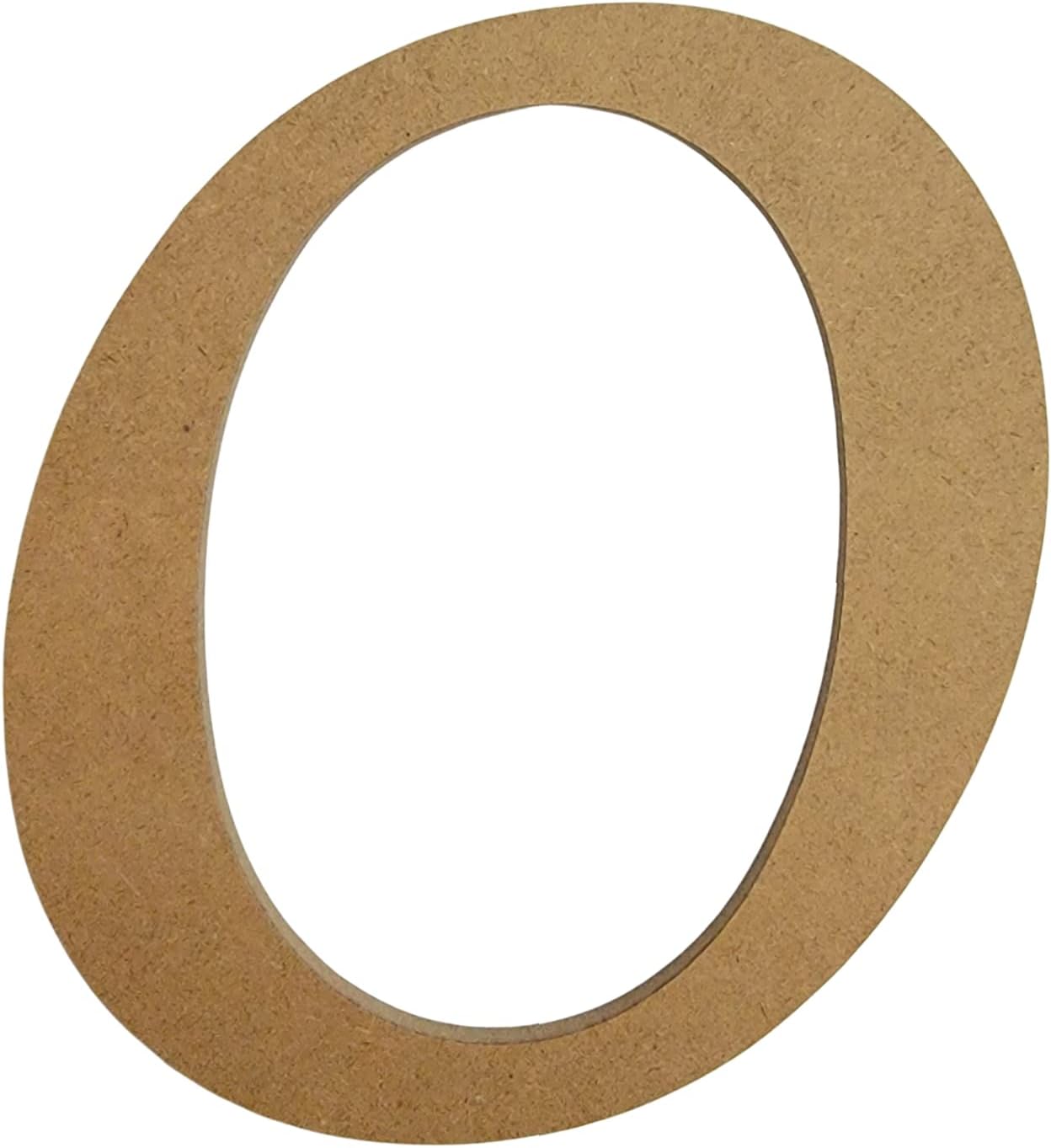 Amazon.com: Wooden Craft Cutouts 5'' Wooden Letter O Unfinished ...