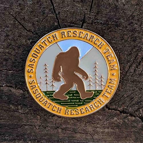 Amazon.com: Sasquatch Research Team Enamel Lapel Pin for Bigfoot Fans ...