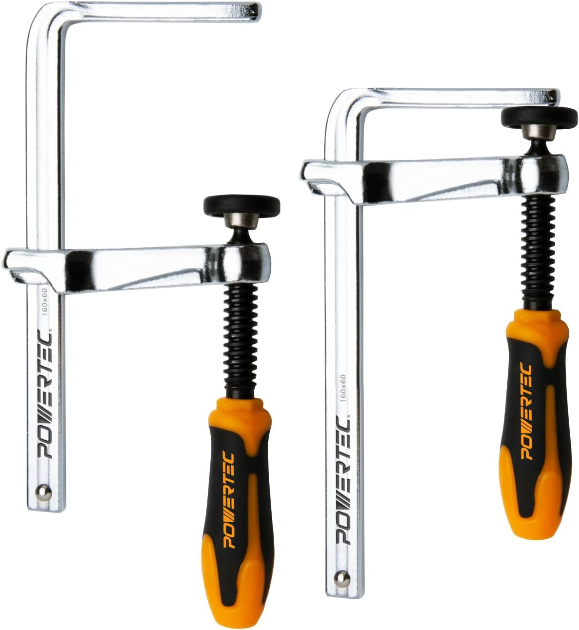 POWERTEC 2 PK Tracksaw Track Guide Rail Clamp, 8-3/4 Inch Quick Release ...