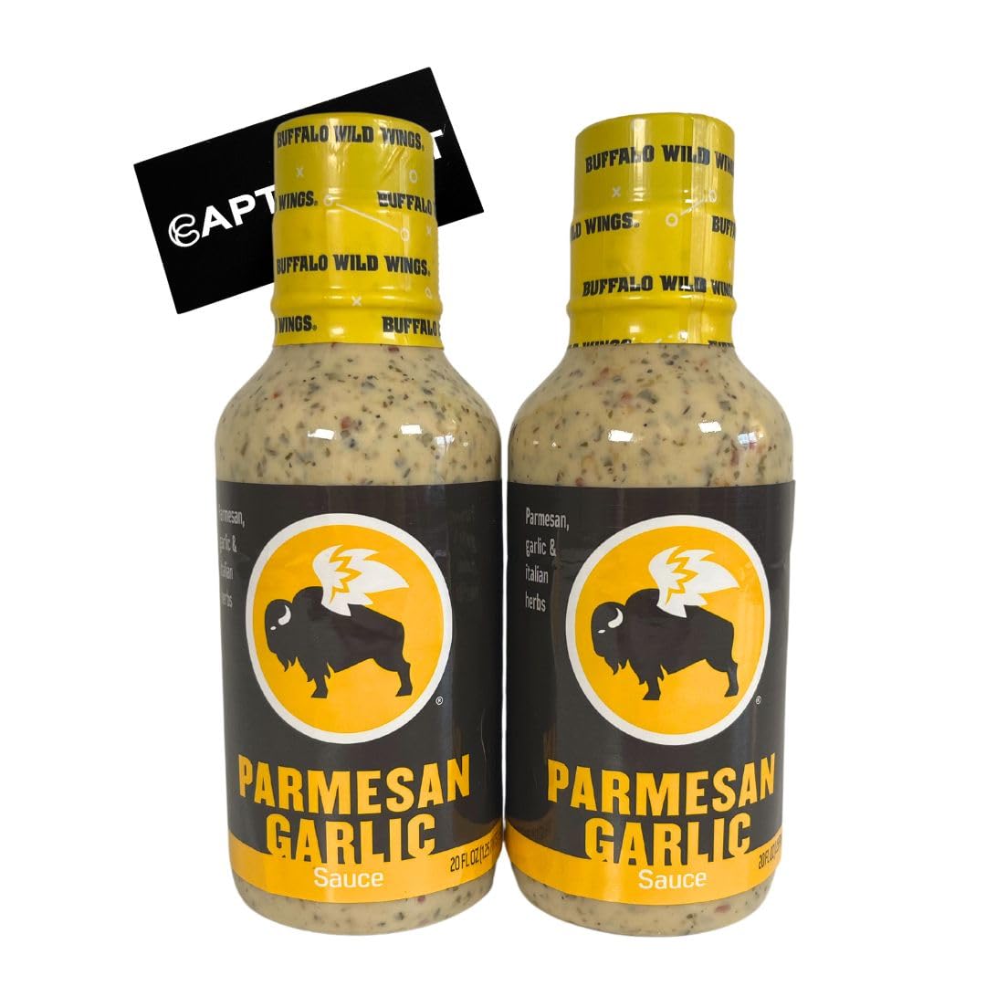 Amazon.com: Garlic Parmesan Sauce Bundle -Buffalo Wild Wings Garlic ...