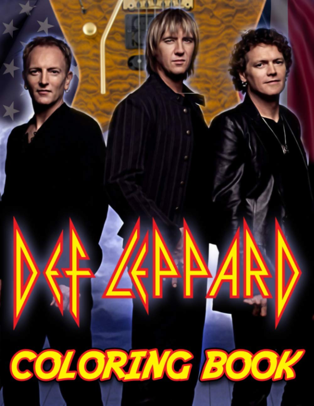 Def Leppard Coloring Book: Def Leppard Coloring Books For Kid And Adult ...