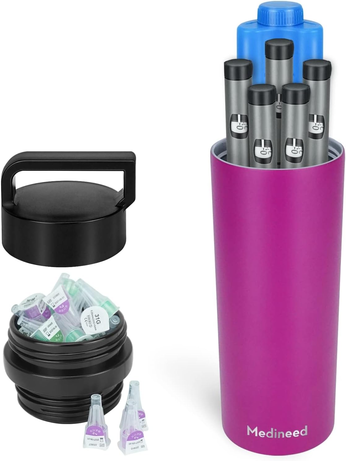 Amazon.com: Insulin Cooler Travel Case TSA Approved, 60H 3-6 Pens ...