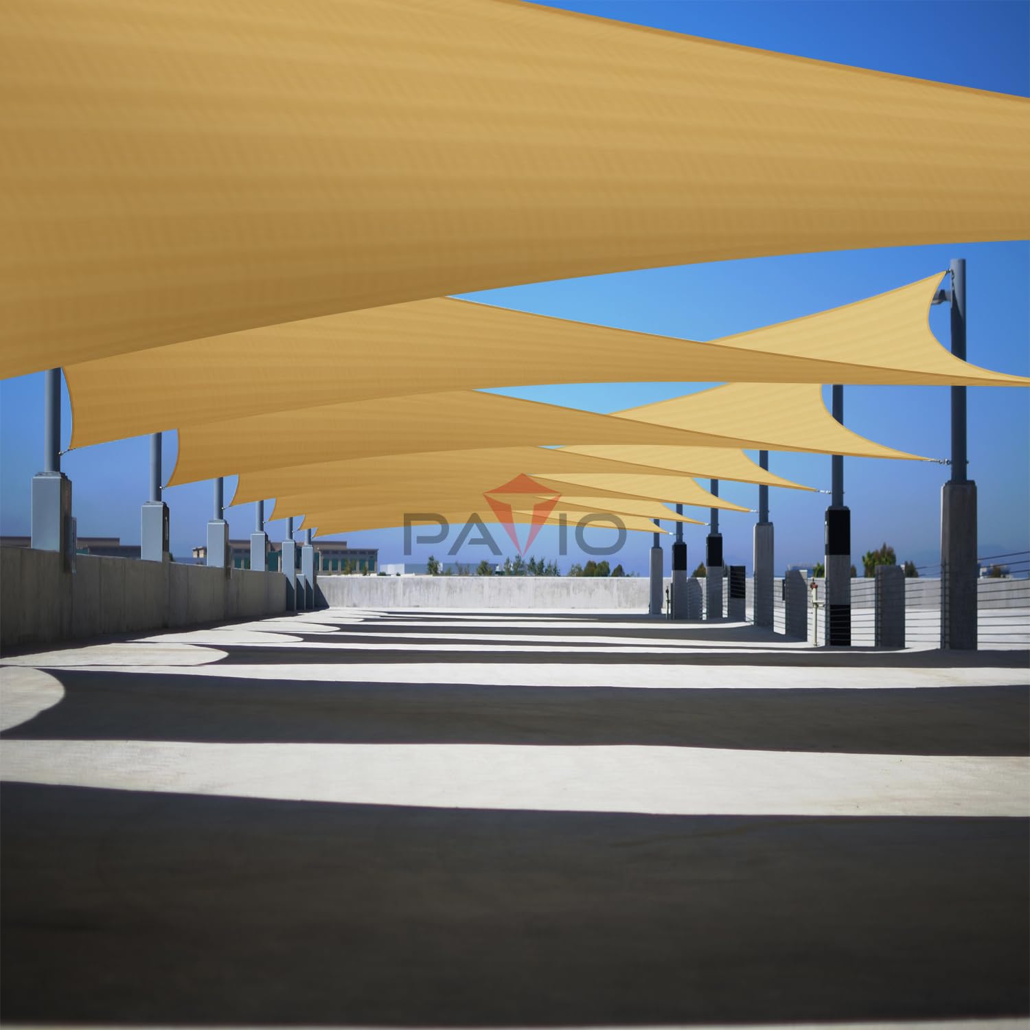 Snapklik.com : Patio Paradise 18 X 18 Sun Shade Sail Rectangle Canopy ...