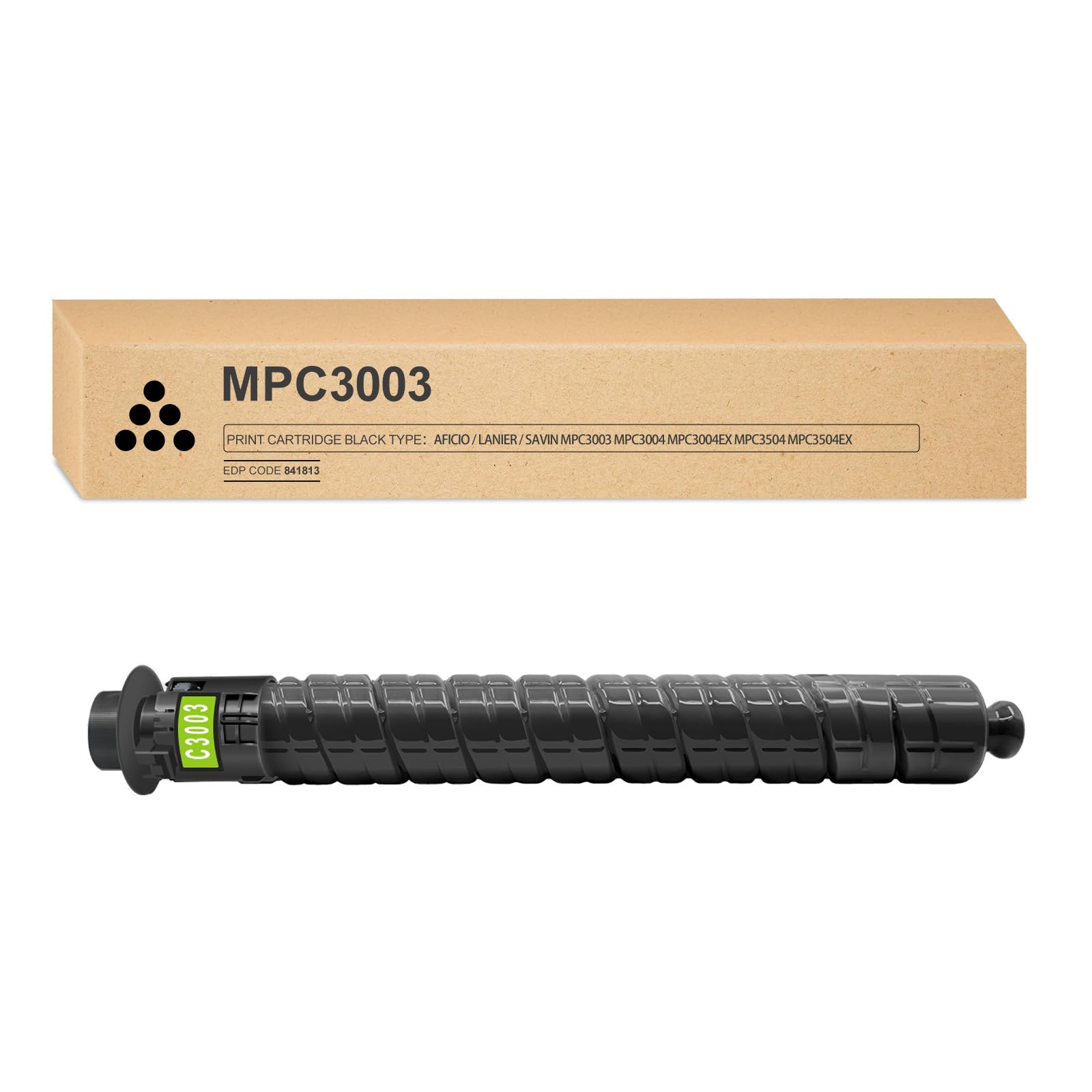 Amazon.com: BUEGOO MP C3003 MPC3003 841813 Black Toner Cartridge ...