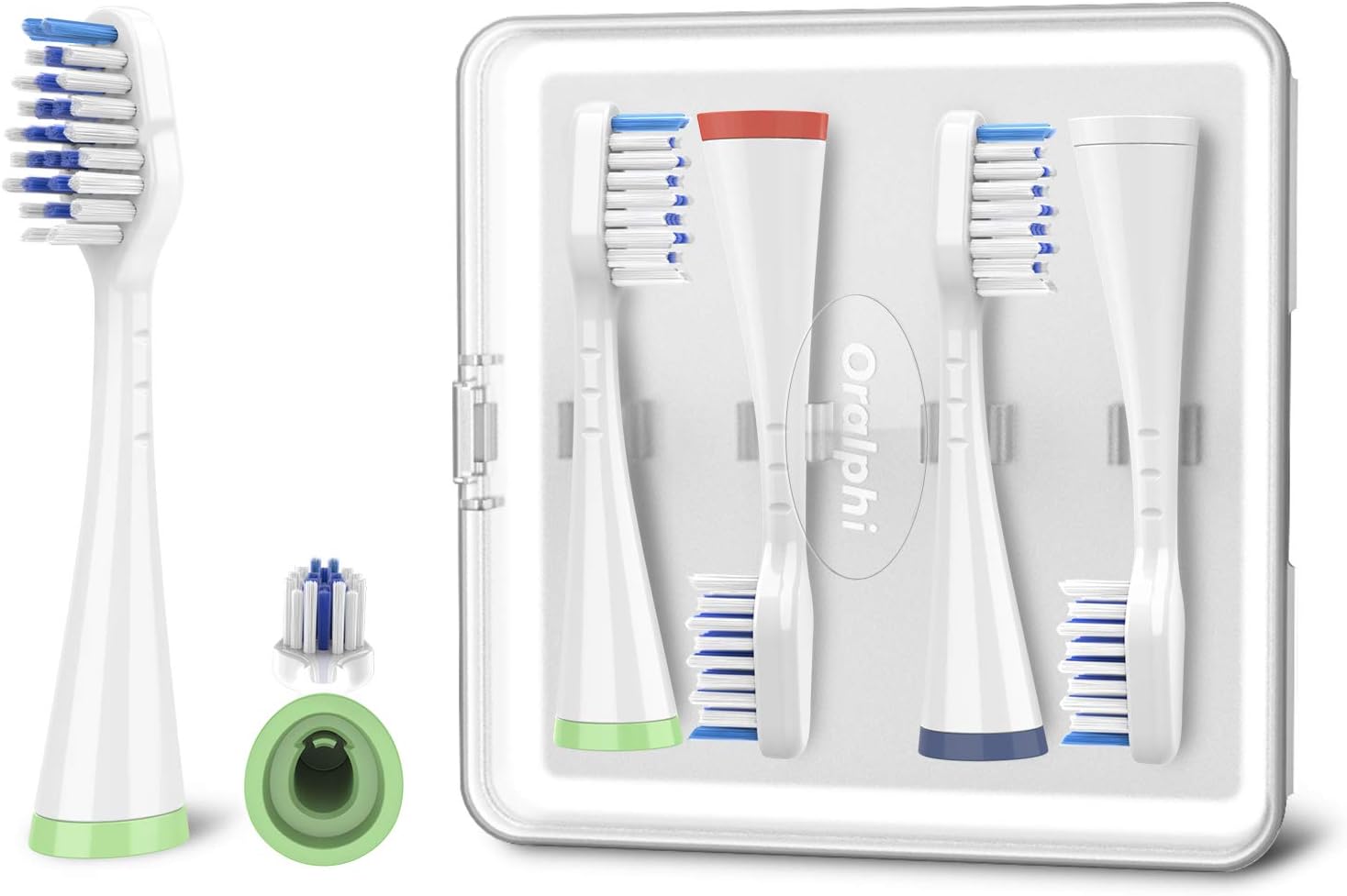 Amazon.com : Toothbrush Replacement Heads for Waterpik Complete Care 5. ...