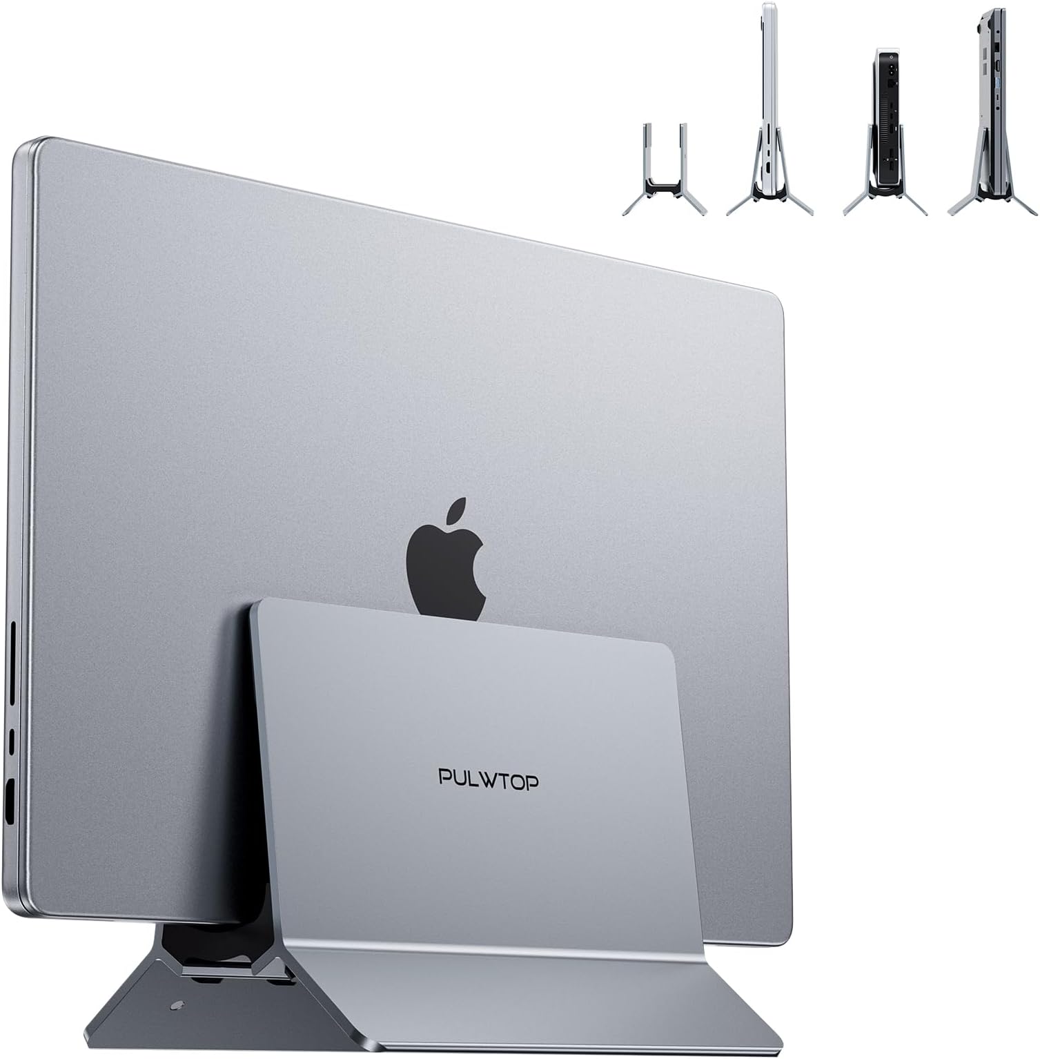 UGREEN Vertical Laptop Stand for Desk Adjustable Laptop Holder Dock ...