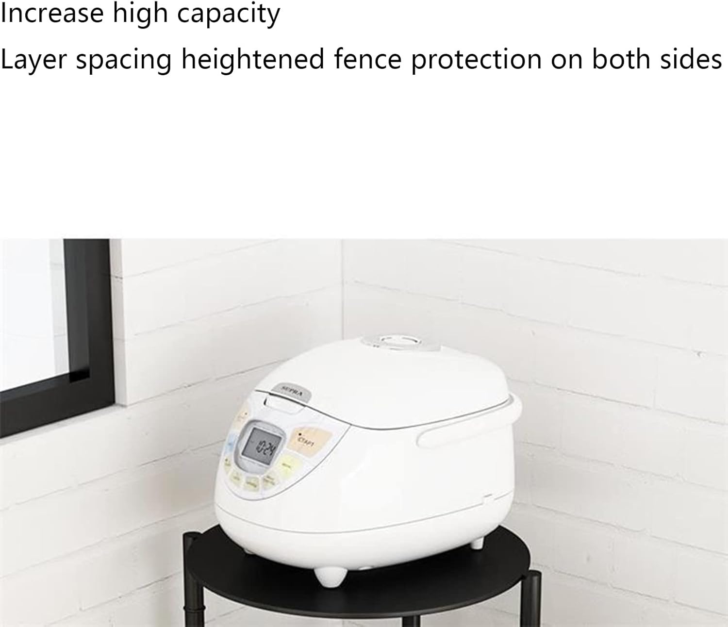 Buy JIwqDY 3-5-Tier Kitchen Rotating Rotating Storage Shelves with ...