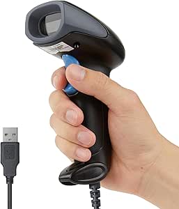 Amazon.com : Hojudo Handheld USB 2D Barcode Scanner, USB Wired 2D 1D QR Code Scanners,Automatic ...
