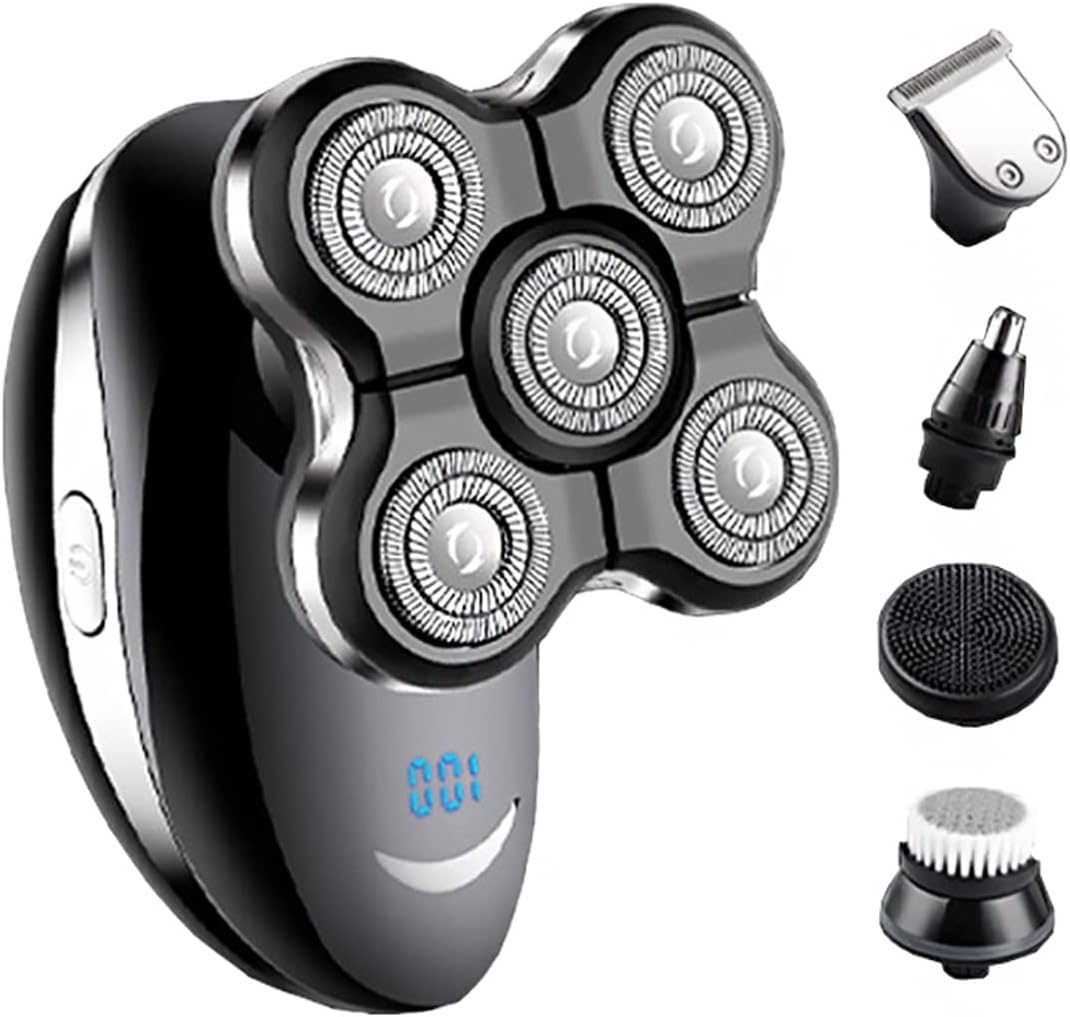 Amazon.com: Electric Razor for Men, 5 in 1 Men Electric Shaver 5 ...